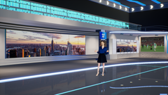 Realtime 3D Virtual Studio Set Software 41 | vMix | OBS | NDI – iSet3D - Virtual Set Software